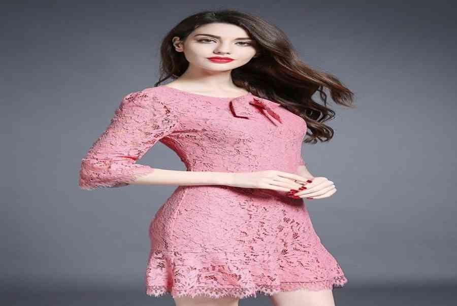 Những mẫu váy đầm ren công sở đẹp tới nao lòng các chị em | https ...